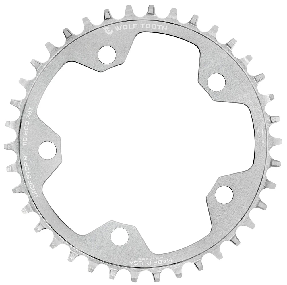 Wolf Tooth10 BCD 5 Bolt Chainring 38T | Jenson USA