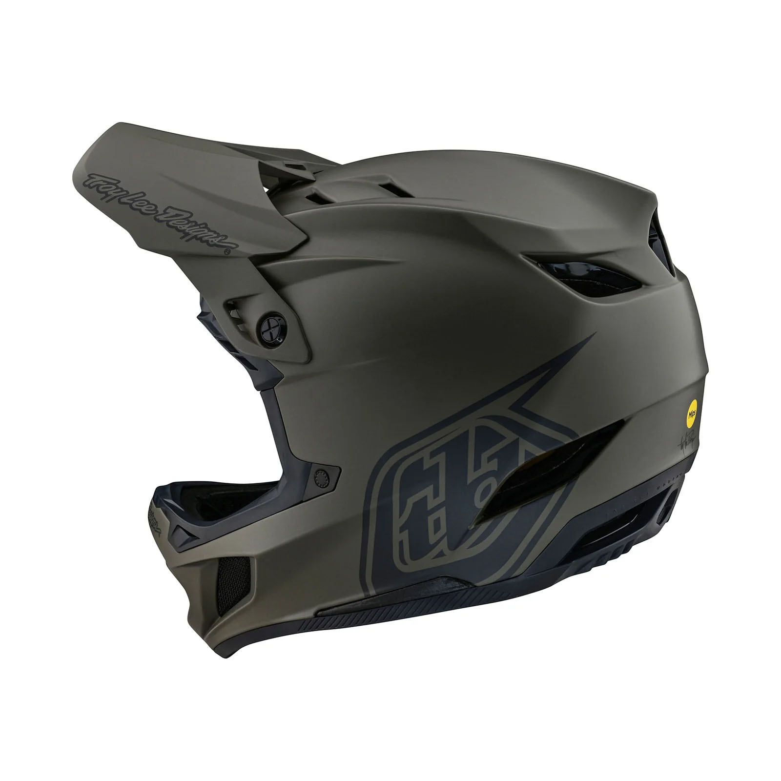 Troy Lee Designs D4 Composite Stealth Helmet | Jenson USA