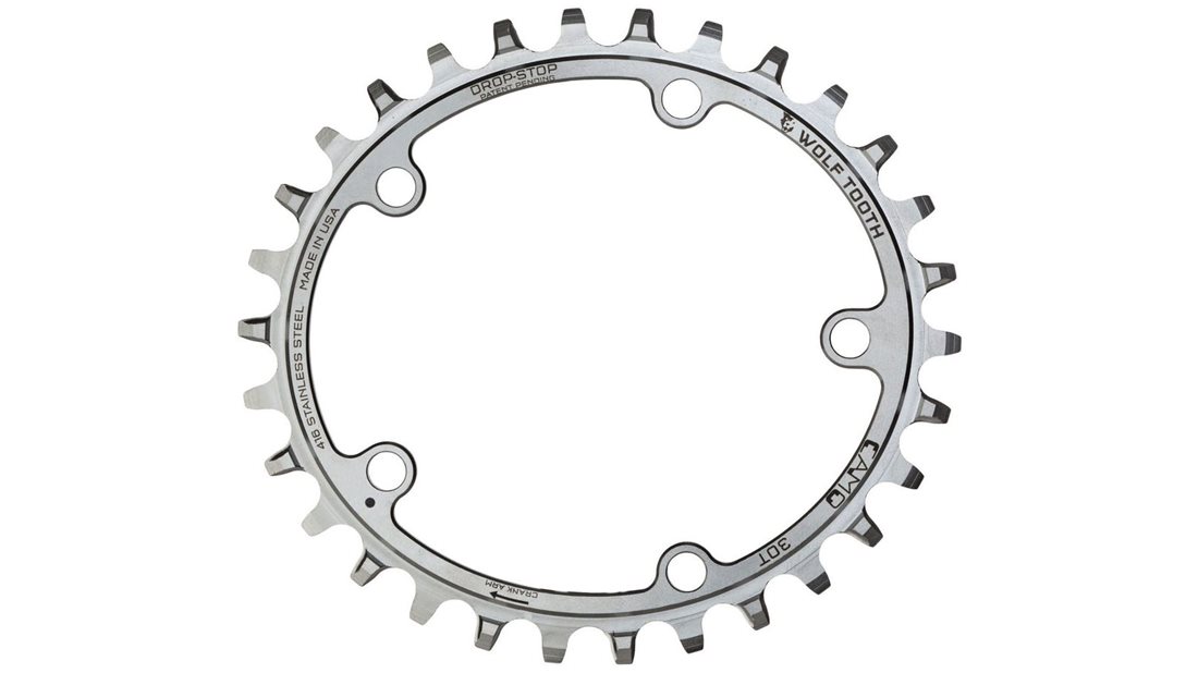 Wolf Tooth Oval Camo Stainless Steel Chainring | Jenson USA